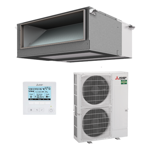 Mitsubishi Electric PEAM200LAAVKIT 20.0 kW Digital Inverter Ducted Air ...